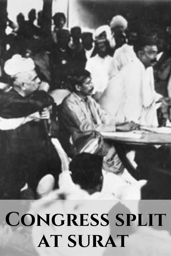 Sri Aurobindo : The Congress Split at Surat Session in 1907